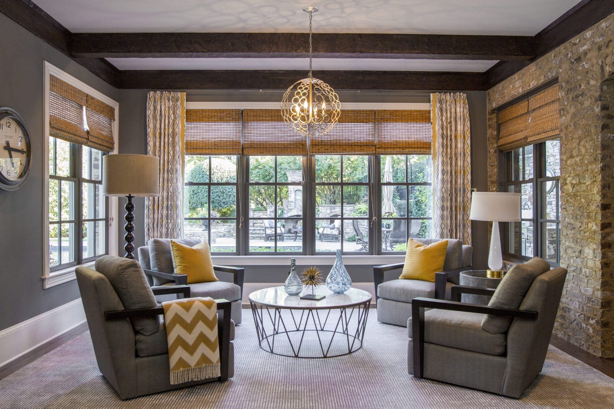 Blue and Gray Paint Colors: Tour my Home! | bluegraygal