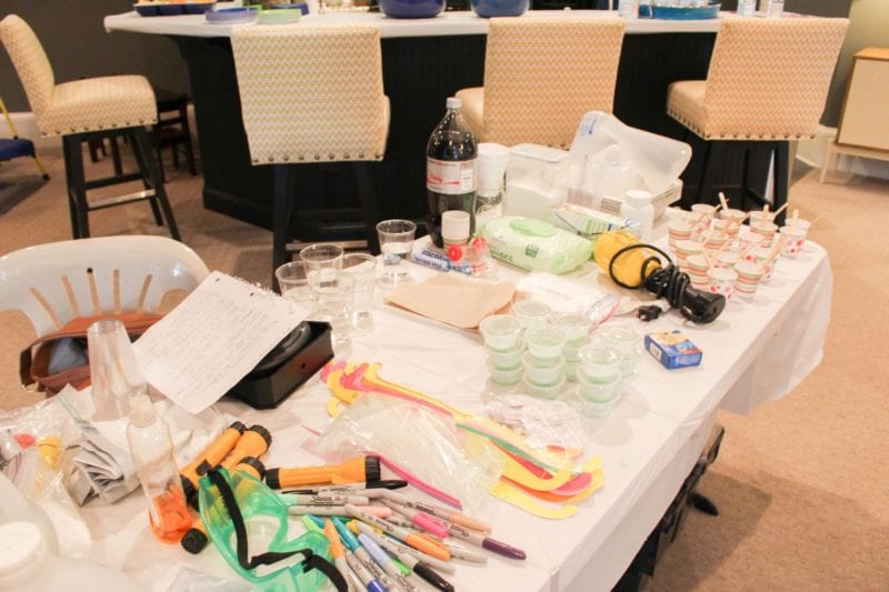 A science themed birthday party for kids! All the details! | bluegraygal