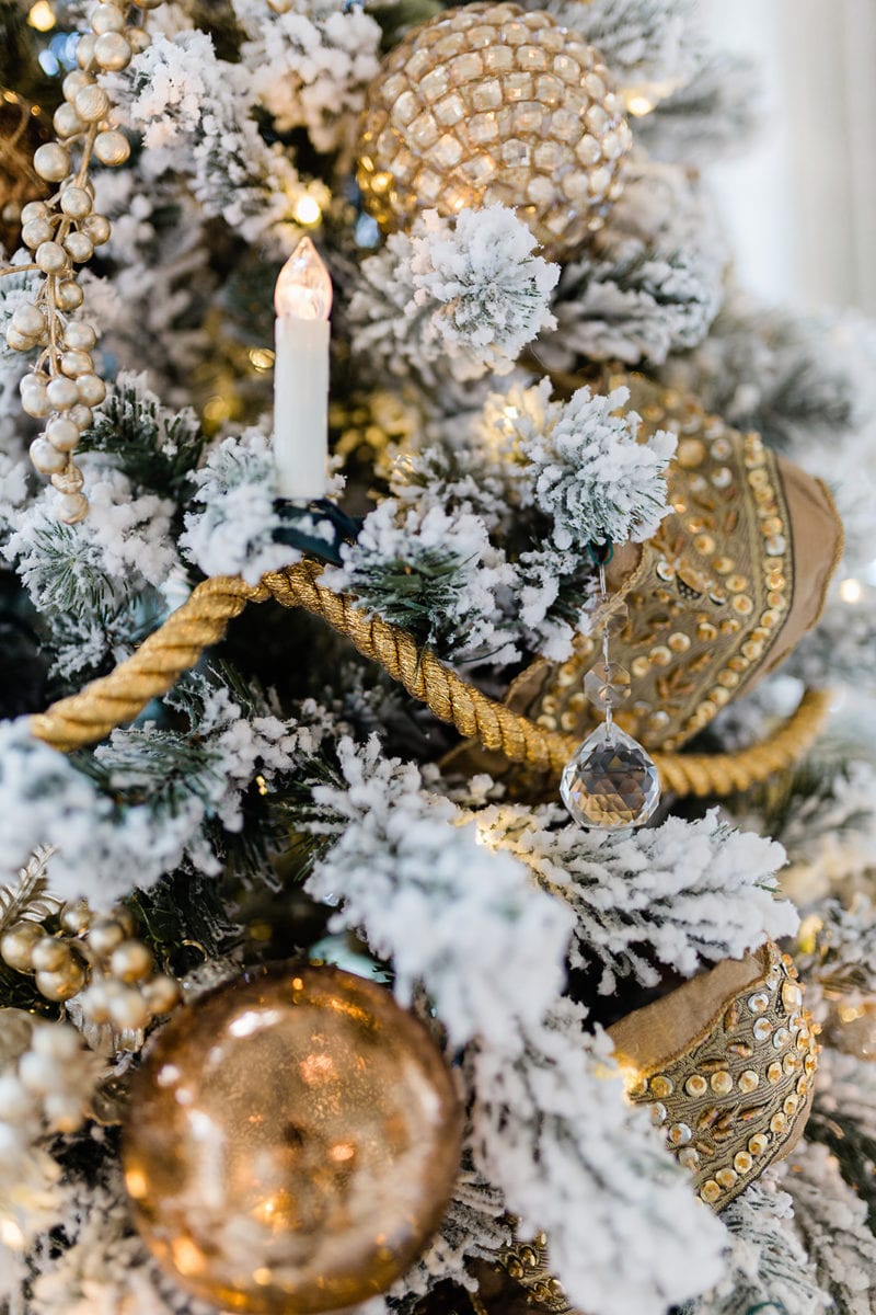 My Glam & Luxe Gold Christmas Tree This Year! | BlueGrayGal